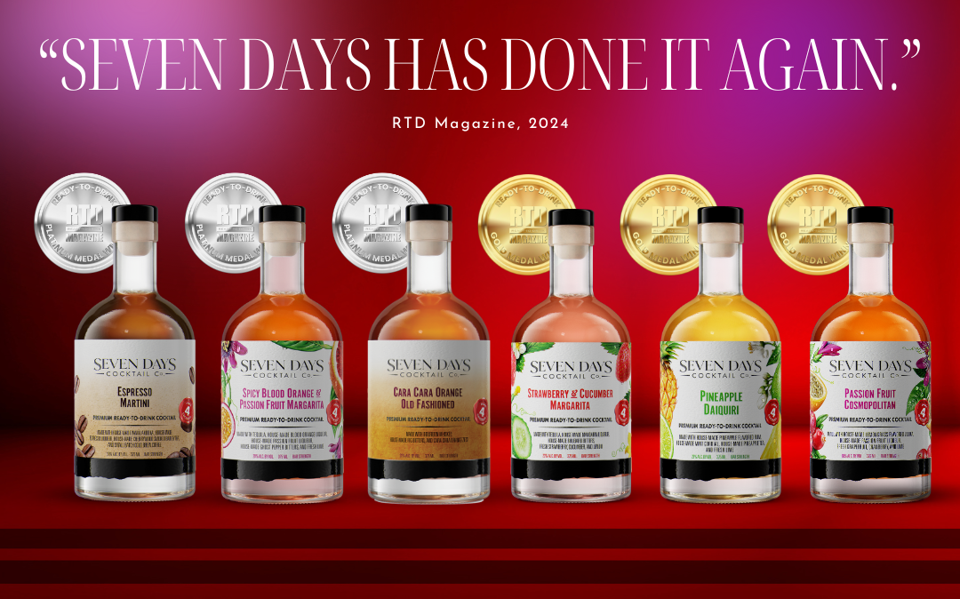 WINNING BIG WITH PLATINUM & GOLD! – Seven Days Cocktail Co.